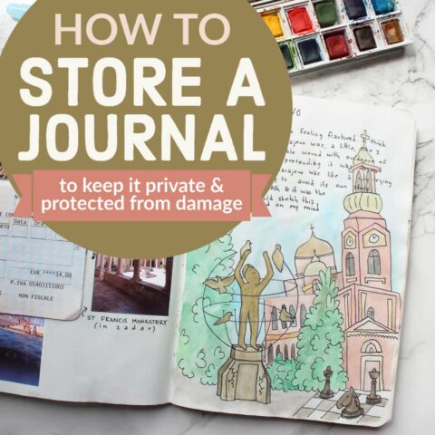 How to Store Journals for Privacy & Preservation | WanderBIG.com