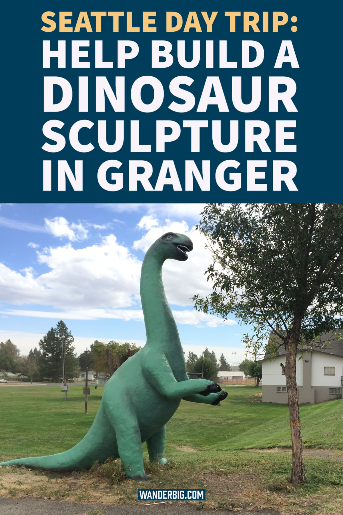 Seattle Day Trip: Dinosaur Building & Desert Hiking in Granger, WA ...