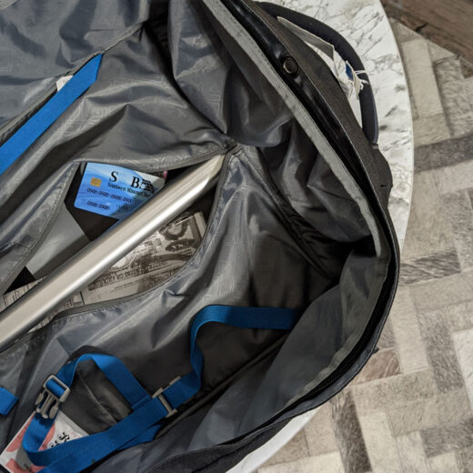 How I Use the Pocket in my Suitcase Liner | WanderBIG.com