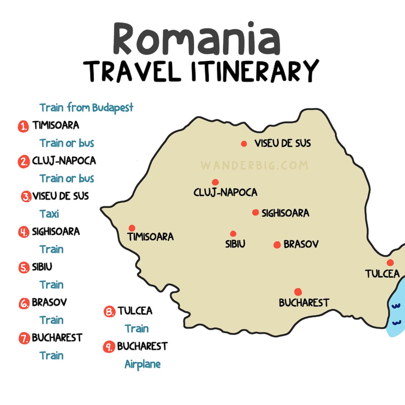 Romania Itinerary + Best Cities in Romania for Solo Travel | WanderBIG.com