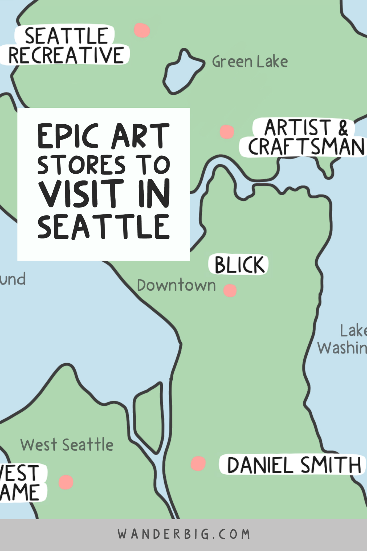 Best Art Supply Stores in Seattle | WanderBIG.com