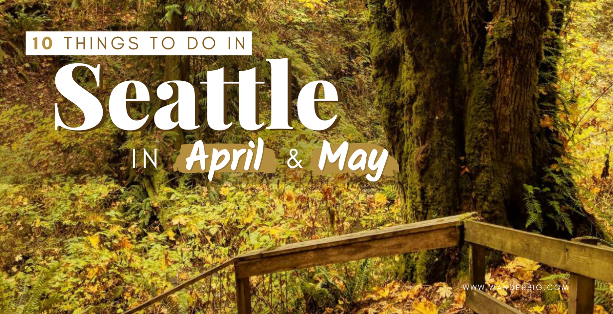 10 Things to Do in Seattle in April & May | WanderBIG.com
