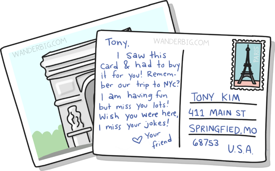 How to Write a Postcard: Guide to Writing & Sending Cards | WanderBIG.com