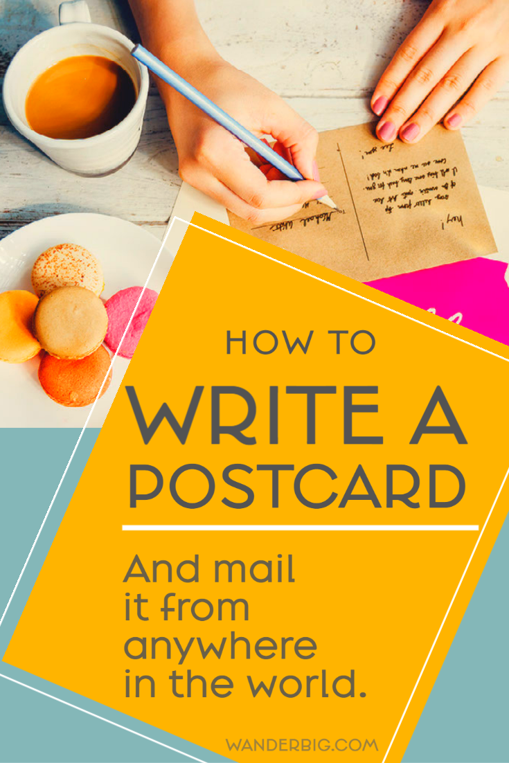 How to Write a Postcard: Guide to Writing & Sending Cards | WanderBIG.com