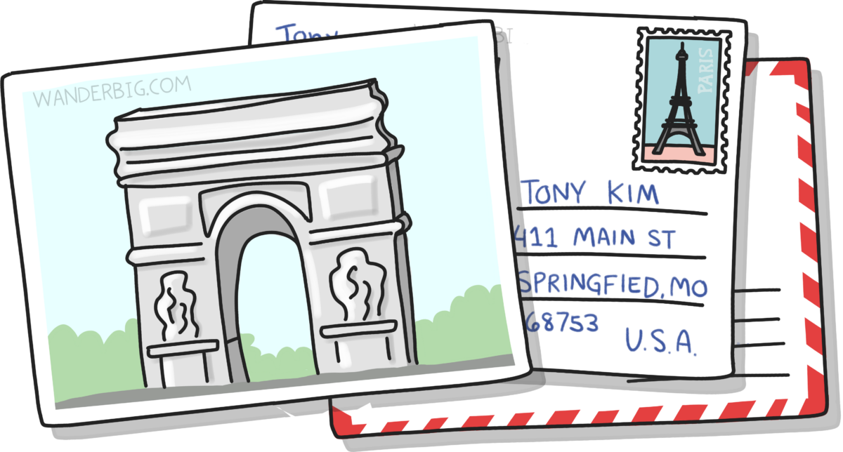 How to Write a Postcard: Guide to Writing & Sending Cards | WanderBIG.com How to Write a Postcard: Guide to Writing & Sending Cards | WanderBIG.com
